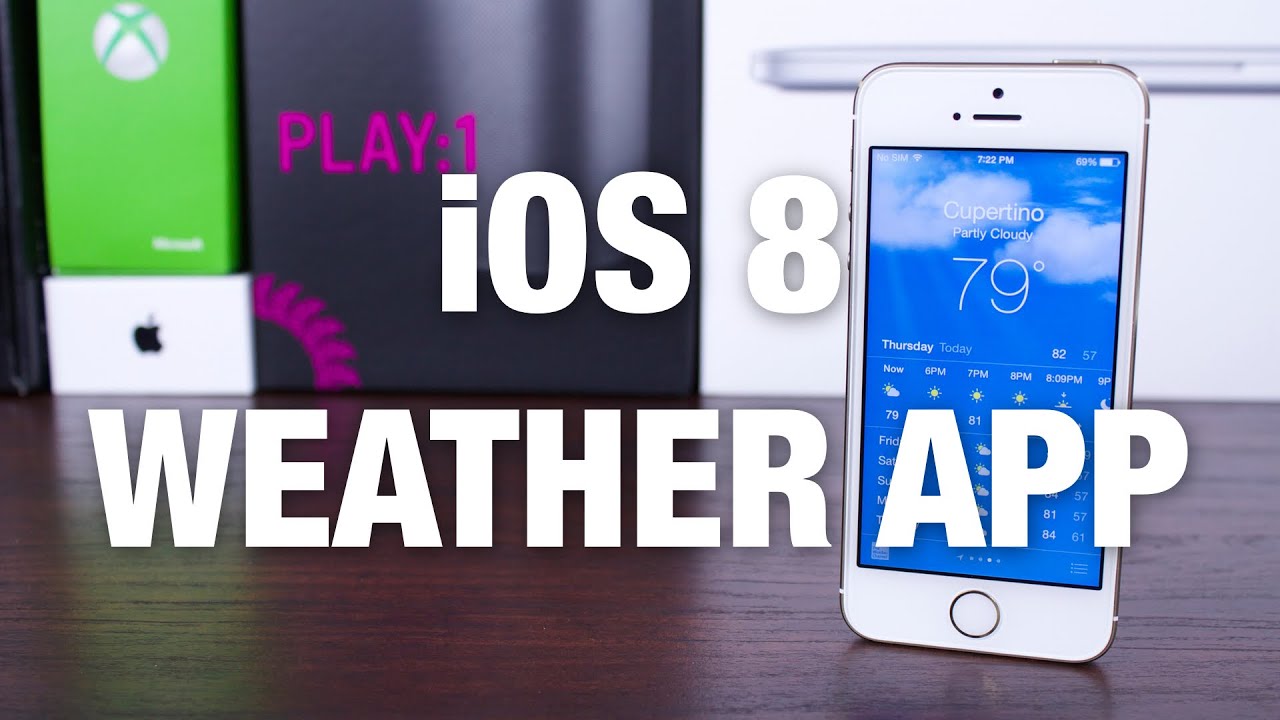 iOS 8: Weather App Improvements - YouTube