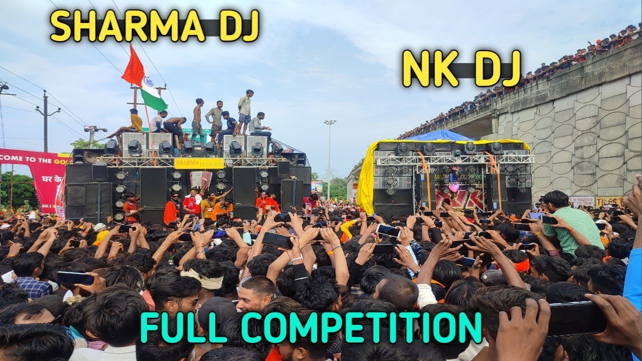 SHARMA DJ BHEJOI VS NK DJ MEERUT | FULL COMPETITION | MOST BIG DJ ...