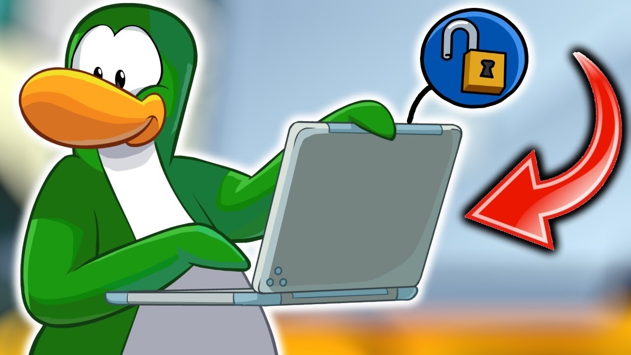 Club Penguin Rewritten: Laptop CODE! 🔓 - YouTube