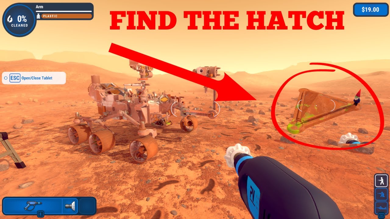 Powerwash Simulator Mars Rover | Where is the hidden hatch? - YouTube