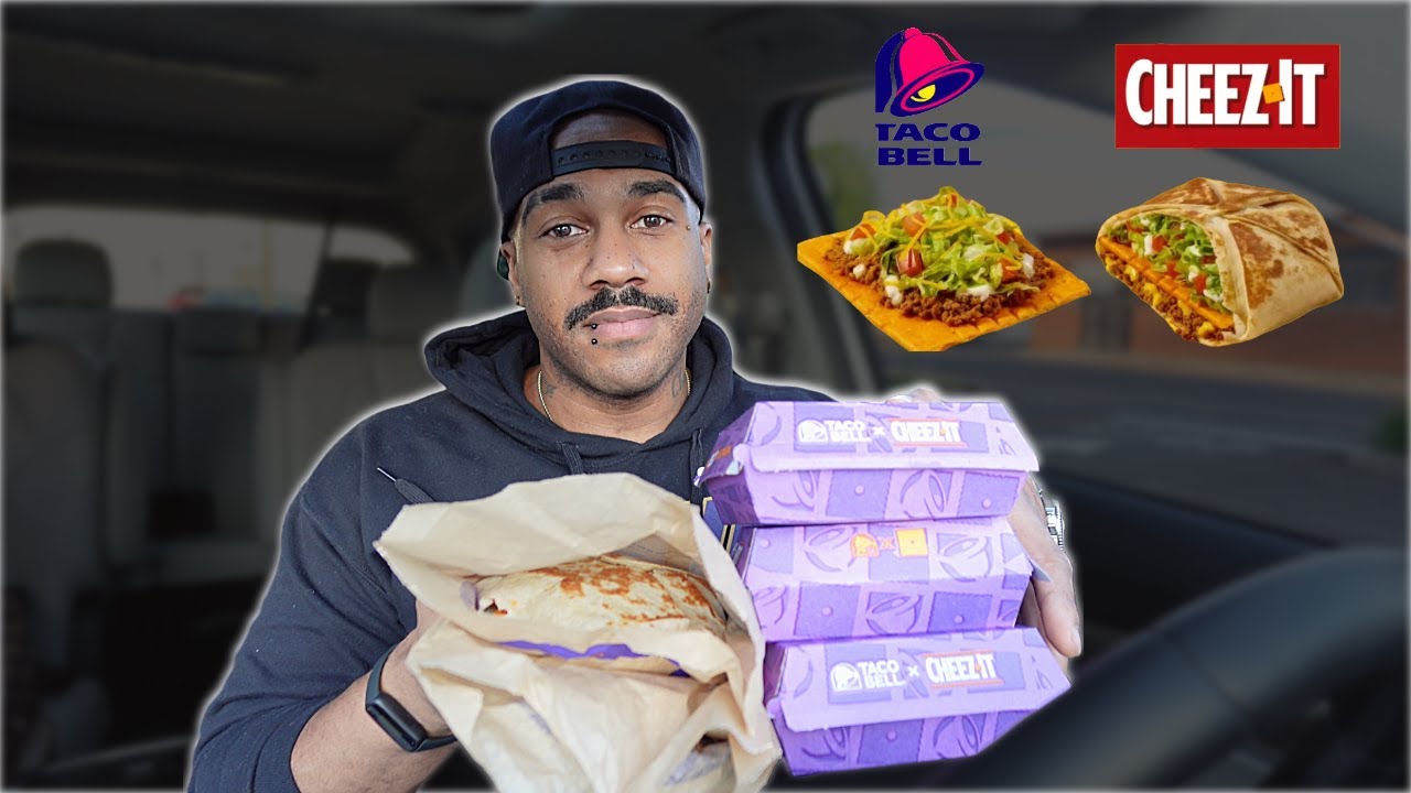 Taco Bell's NEW Cheez-It Collab Menu Is... - YouTube