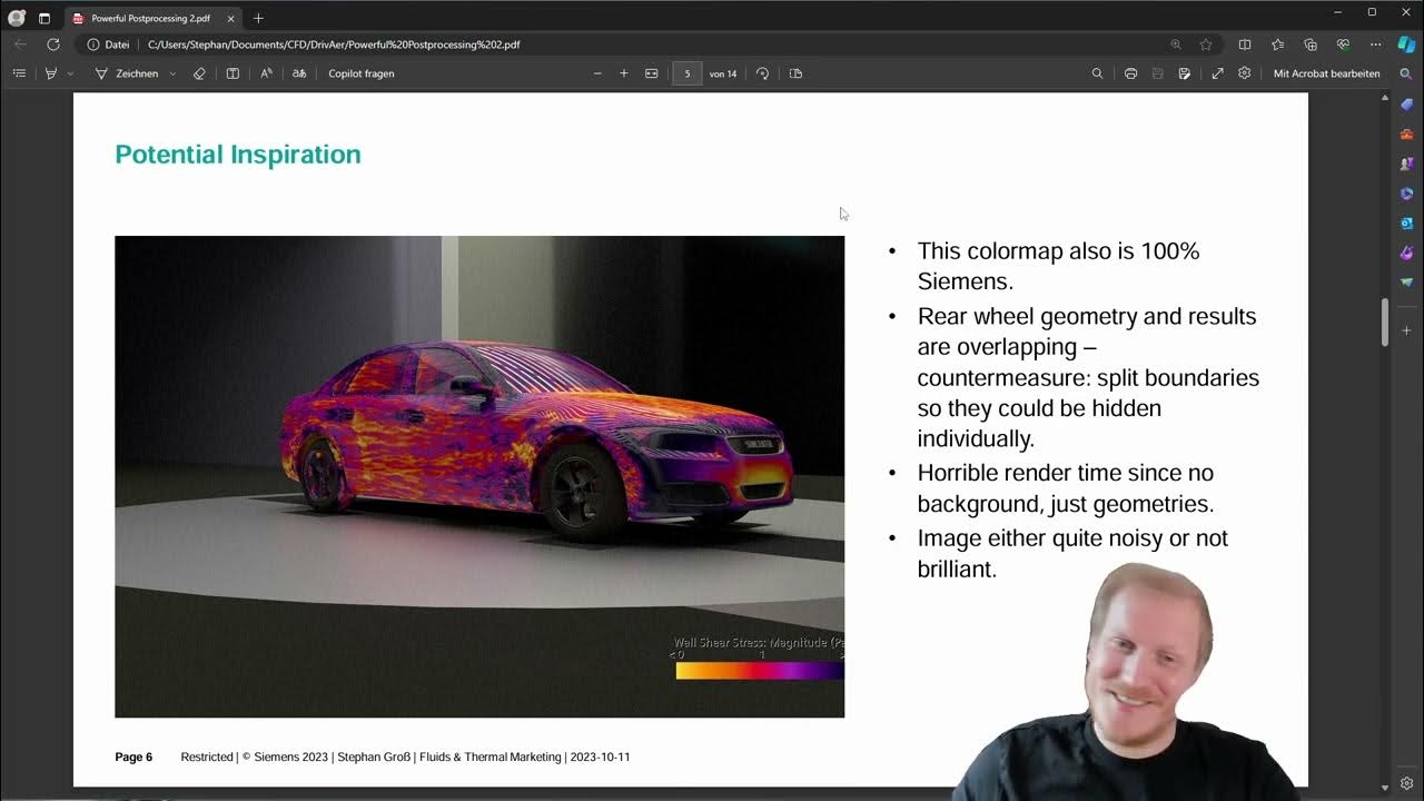 Cfd Postprocessing Car Aerodynamics Simulation Drivaer Youtube