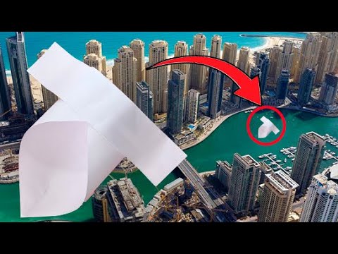 How to make a paper Circle Glider Airplane that flies like a Bird - YouTube