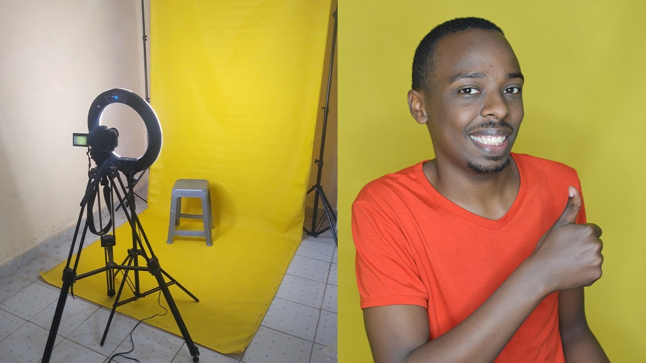 How To Setup A Cheap Home YouTube Studio - YouTube