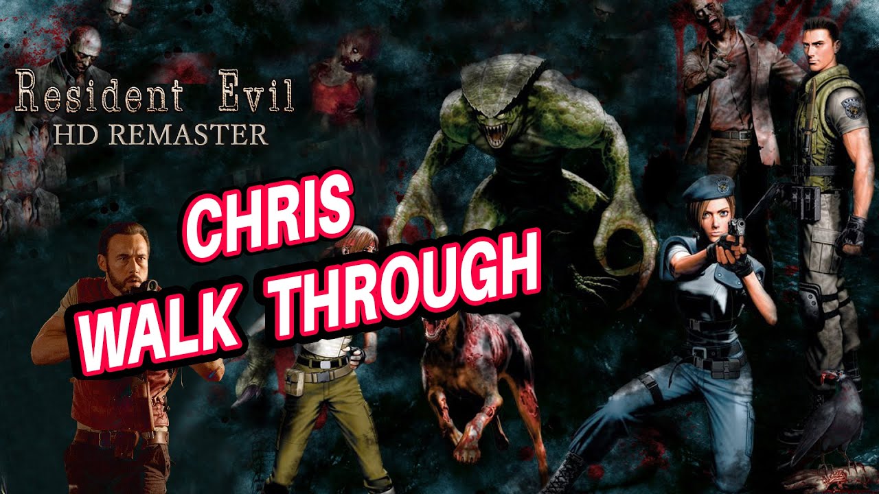 Resident evil HD Remaster Chris walkthrough with Commentary Part 5 ...