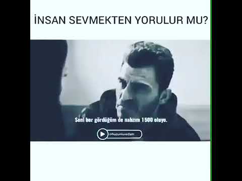 İnsan sevmekten yorulur mu?😔😞