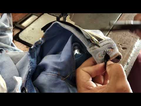cara mudah pasang resleting jeans Levis!! vermak levis
