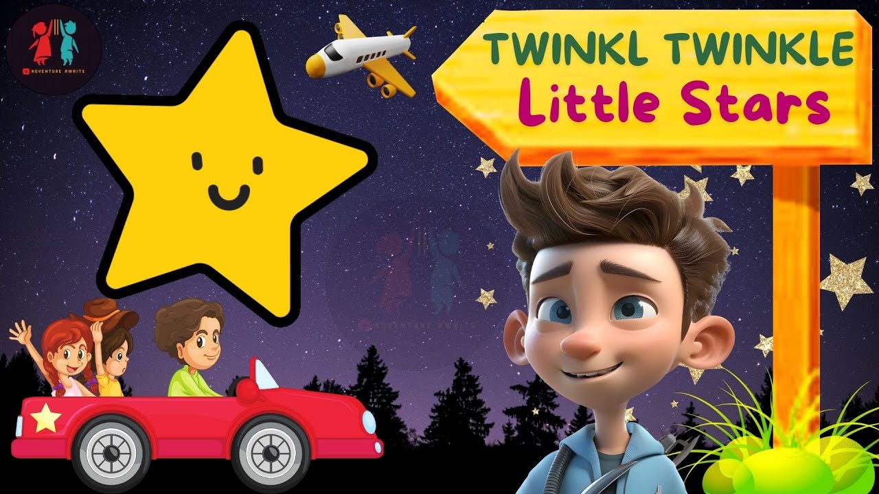 Twinkle Twinkle Little Star | Classic Nursery Rhyme for Kids ...