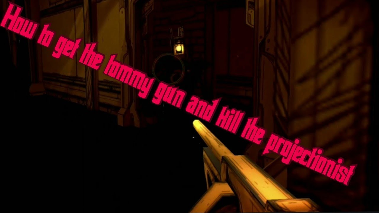 How to get the tommy gun in Batim Chapter 3 - YouTube