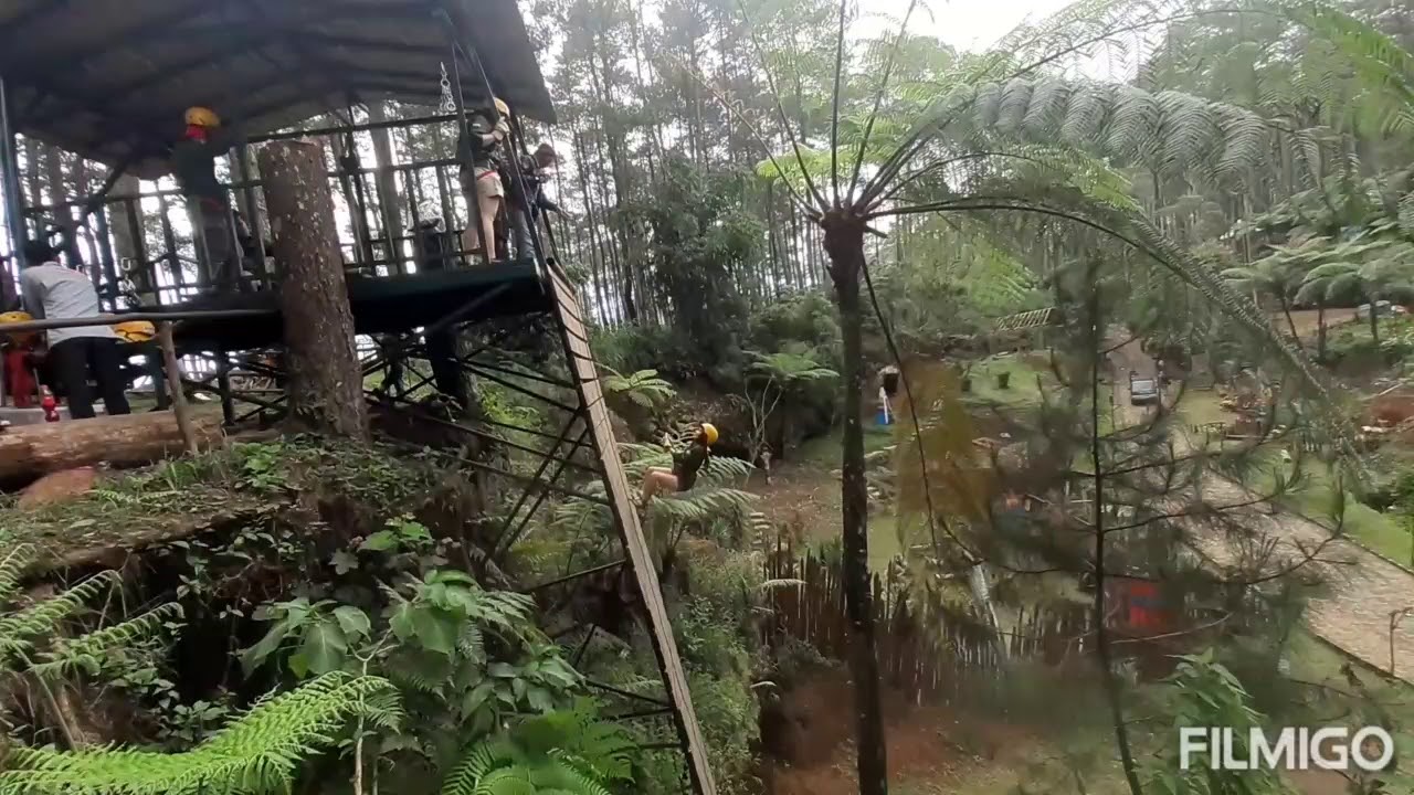 Detik2 menegangkan saat turun tebing - YouTube