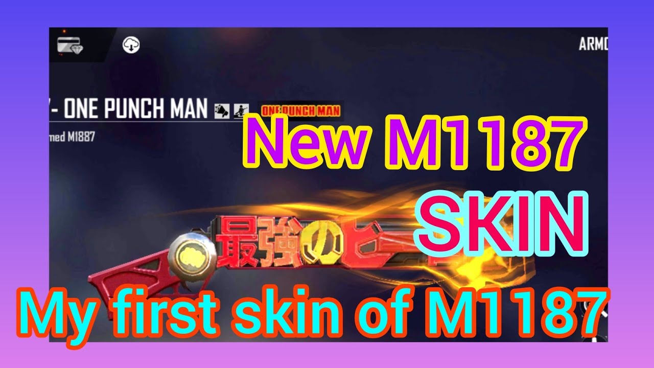 NEW SKIN OF M1187 .FIRST SKIN WITH DOUBLE RELOAD SPEED. - YouTube
