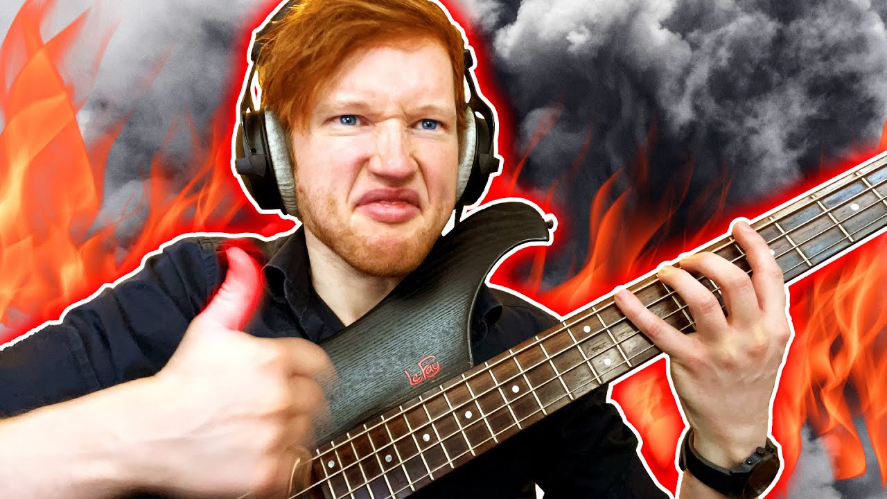 When You Love METAL But Also Slap Bass - YouTube