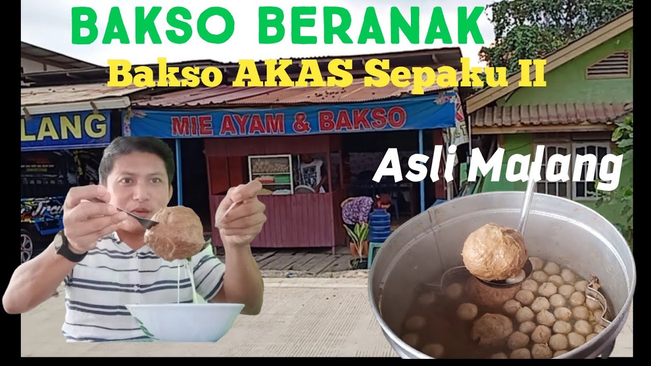 BAKSO BERANAK BAKSO AKAS SEPAKU II - YouTube