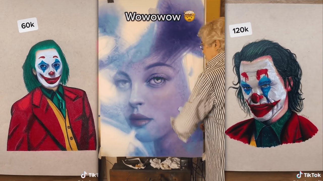 😍Art drawing tiktok compilations ~ Drawing tiktok #5 - YouTube