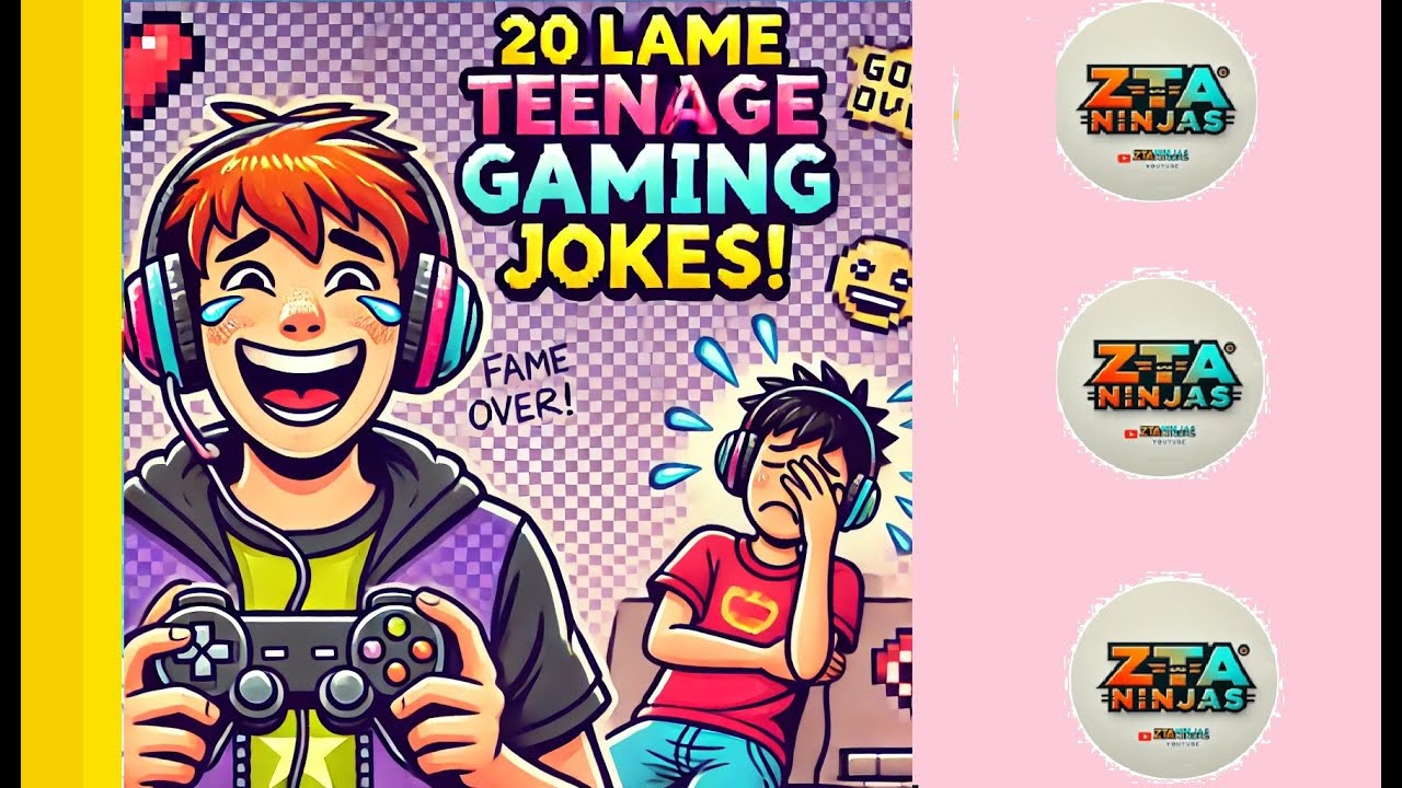 🎮 20 Cringy Gaming Jokes That Will Make You LOL (or Groan!) 😂🕹️ - YouTube