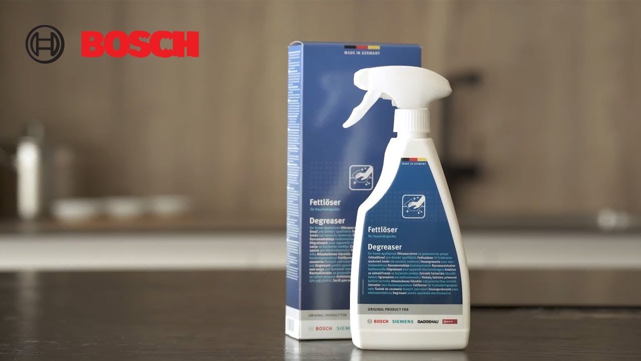 How to use the degreaser - YouTube