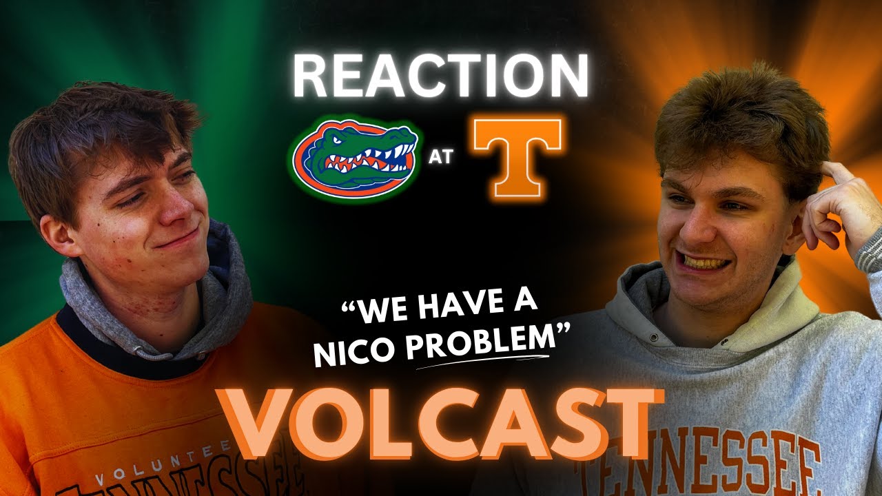 Florida VS Tennessee REACTION | Tennessee AVOIDS DISASTER | Nico is a ...