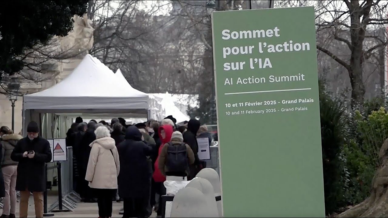 VP J.D. Vance attends AI summit in Paris amid U.S.-China tensions - YouTube