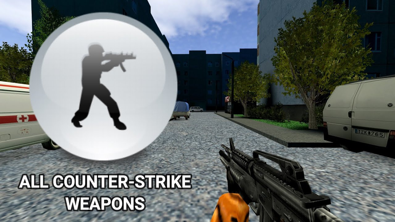 All Counter-Strike Weapons For Half-Life - YouTube
