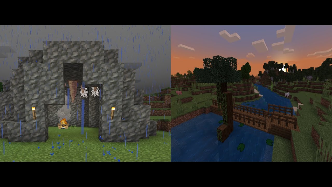 3 Random Builds IN Minecraft - YouTube