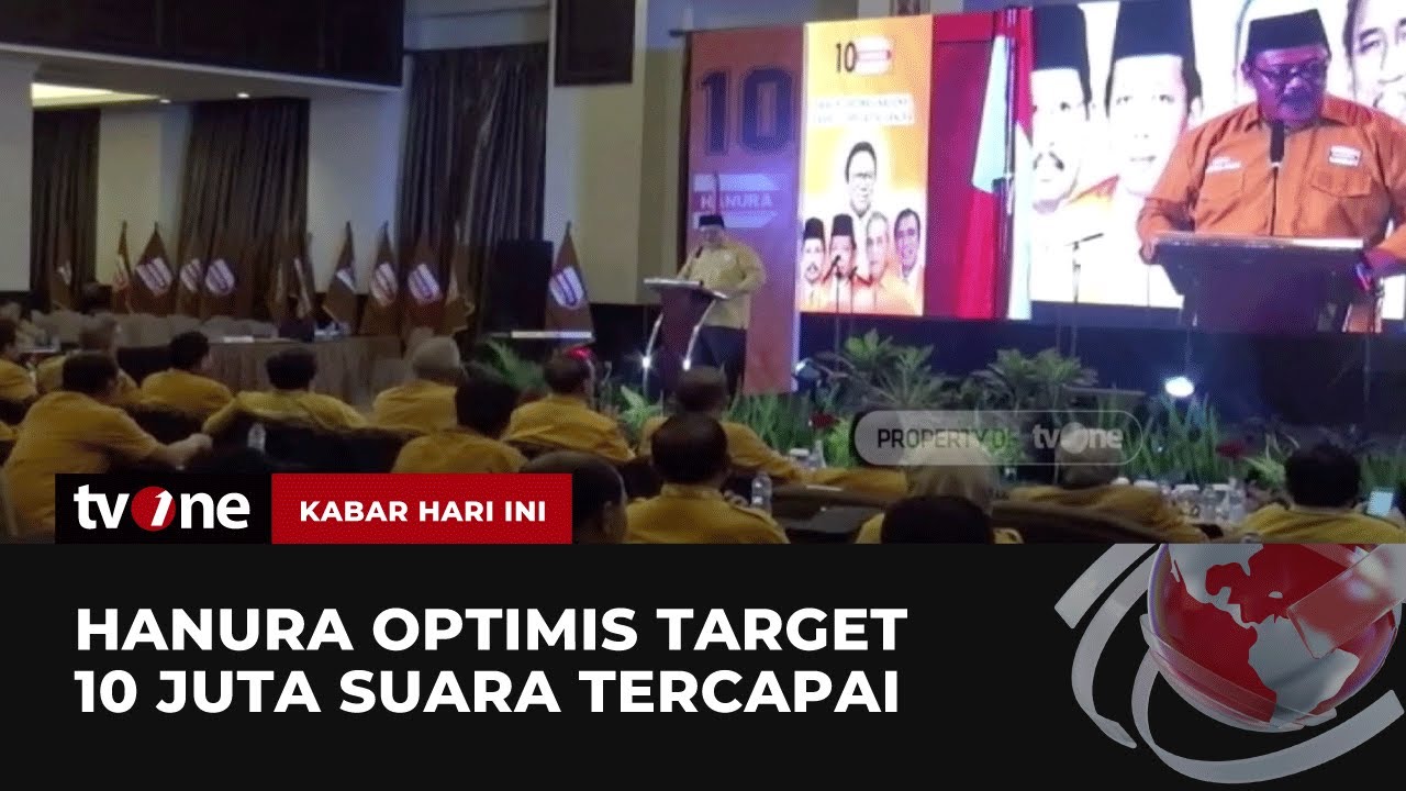 Gelar Rakornas, Partai Hanura Targetkan 10 Juta Suara | Kabar Hari Ini ...