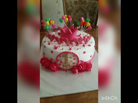 1 yaş üçün tort(Cakes for birthday)