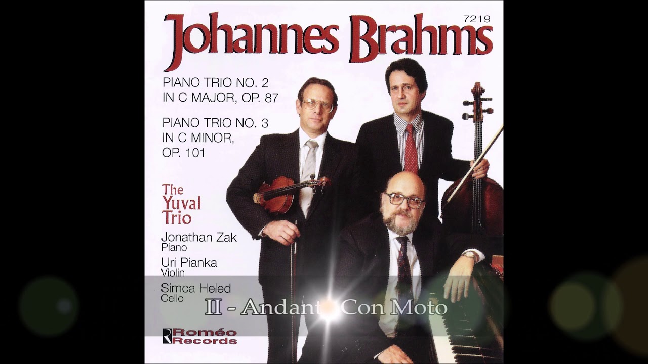 Brahms Trio No. 2 in C Major, Op. 87 - The Yuval Trio - YouTube