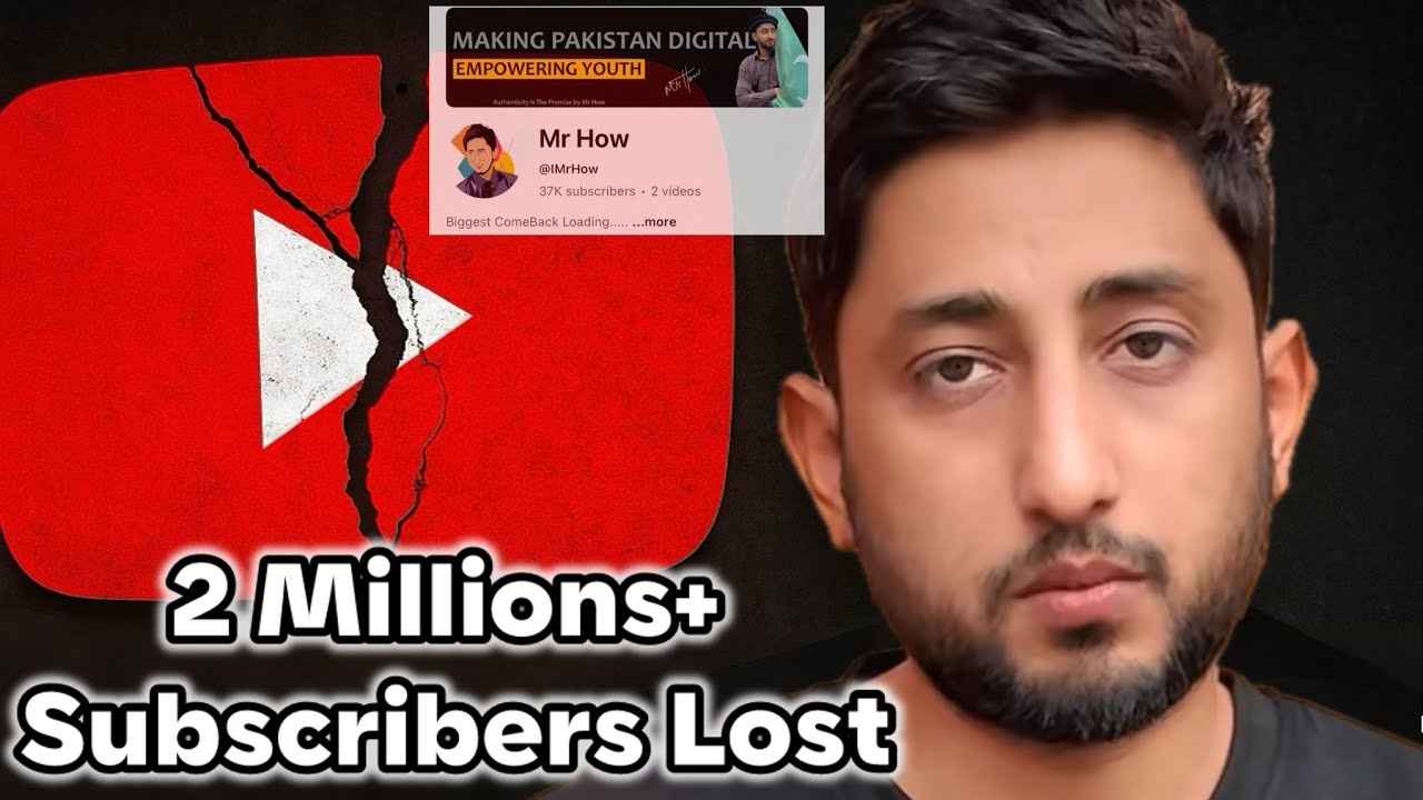 YouTube TERMINATED Mr How’s Channel… Why?! #mrhow #techyoutuber # ...