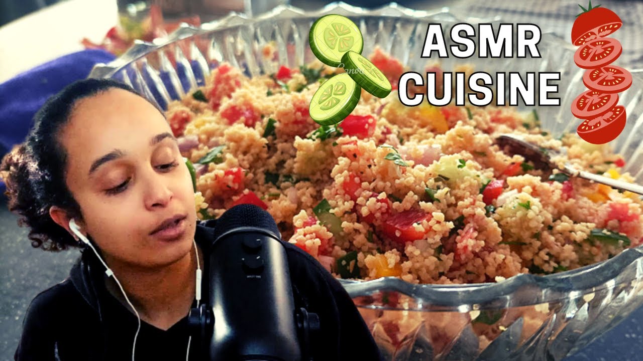 ASMR FR - On cuisine ensemble ! (Taboulé Maison) - YouTube