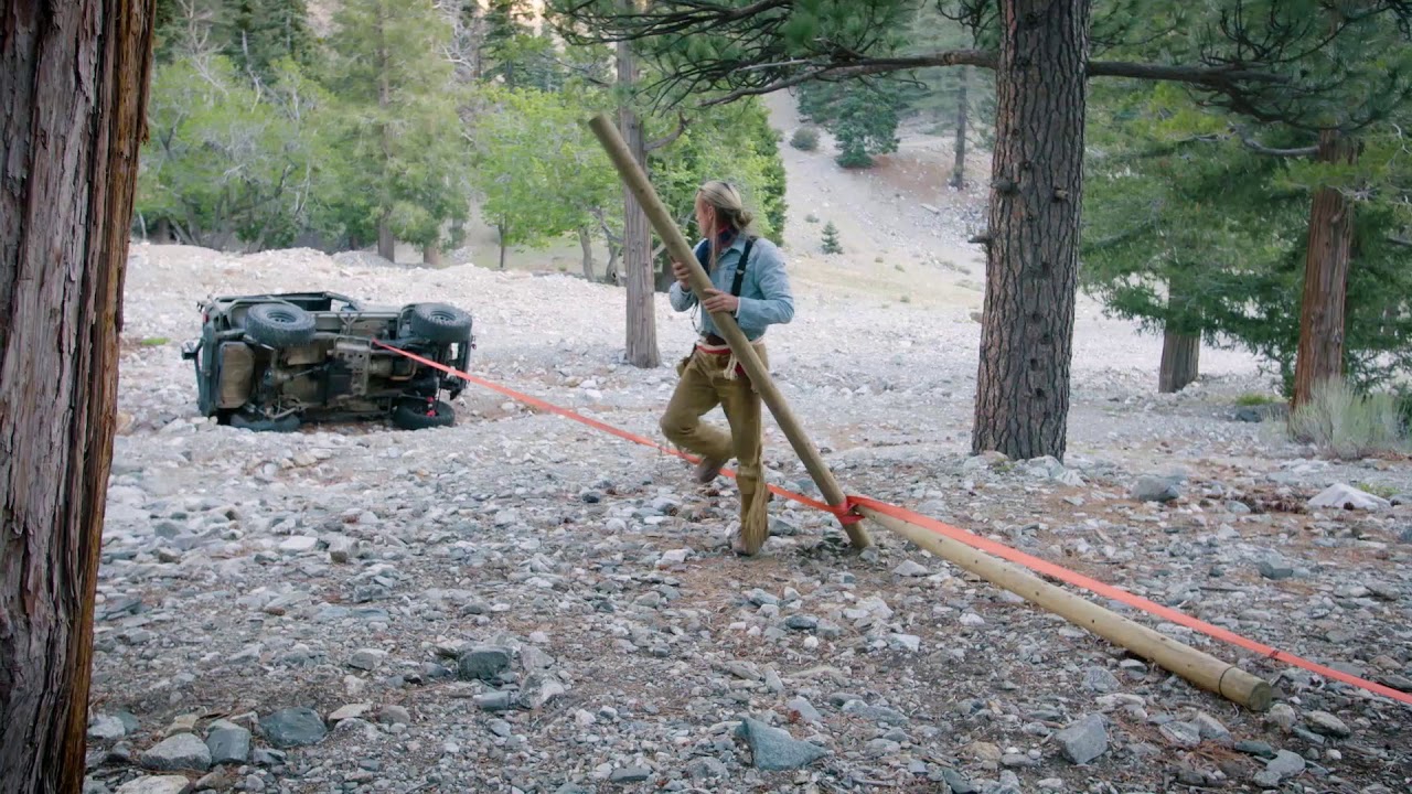 SOS: How to Survive - Two Pole Winch - YouTube
