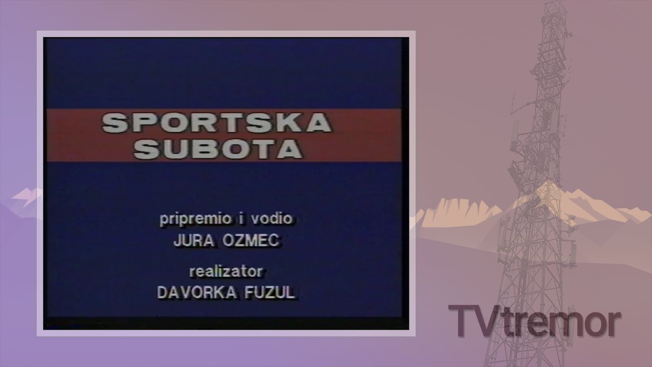 HTV1 1991. - Sportska subota [25fps] - YouTube