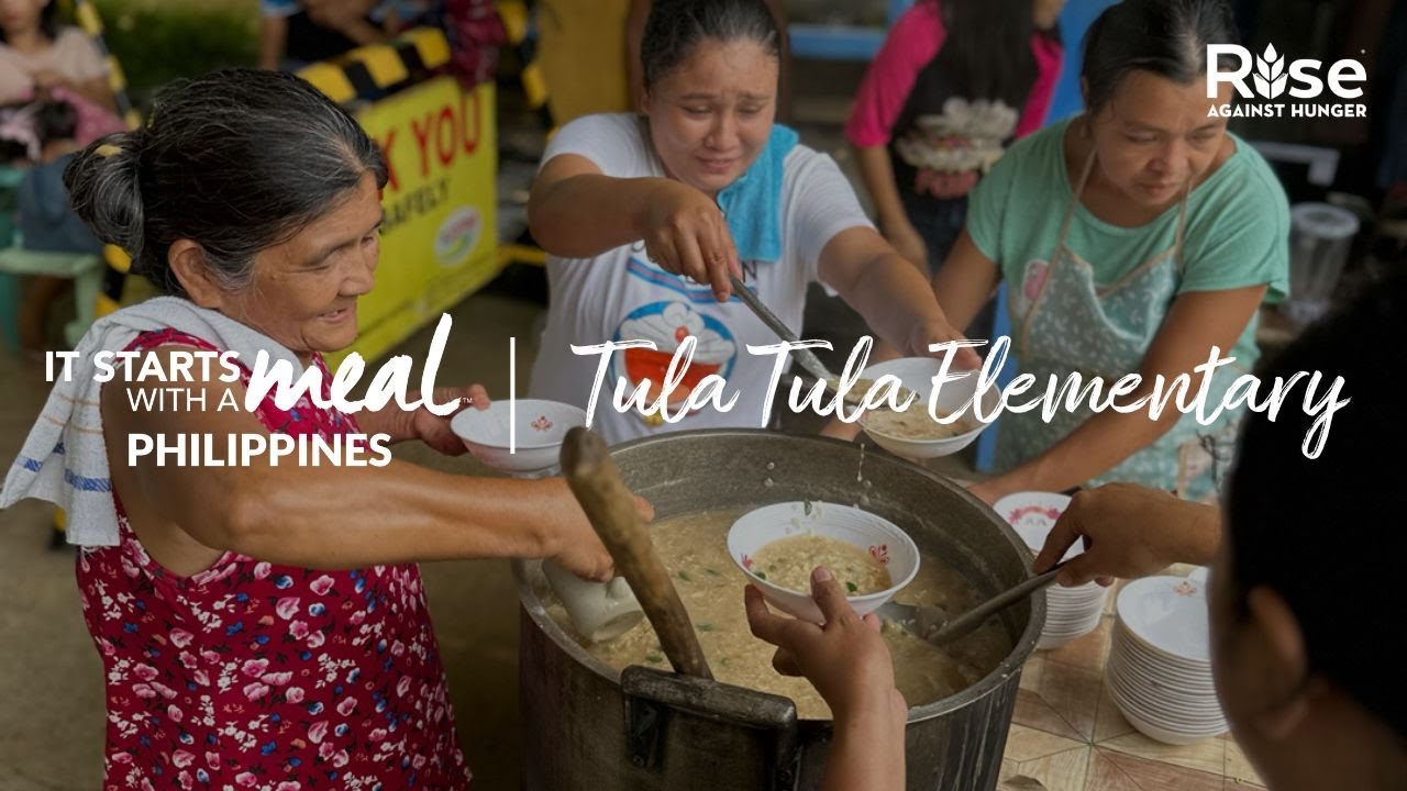 It Starts With a Meal: Philippines | Tula Tula Elementary - YouTube
