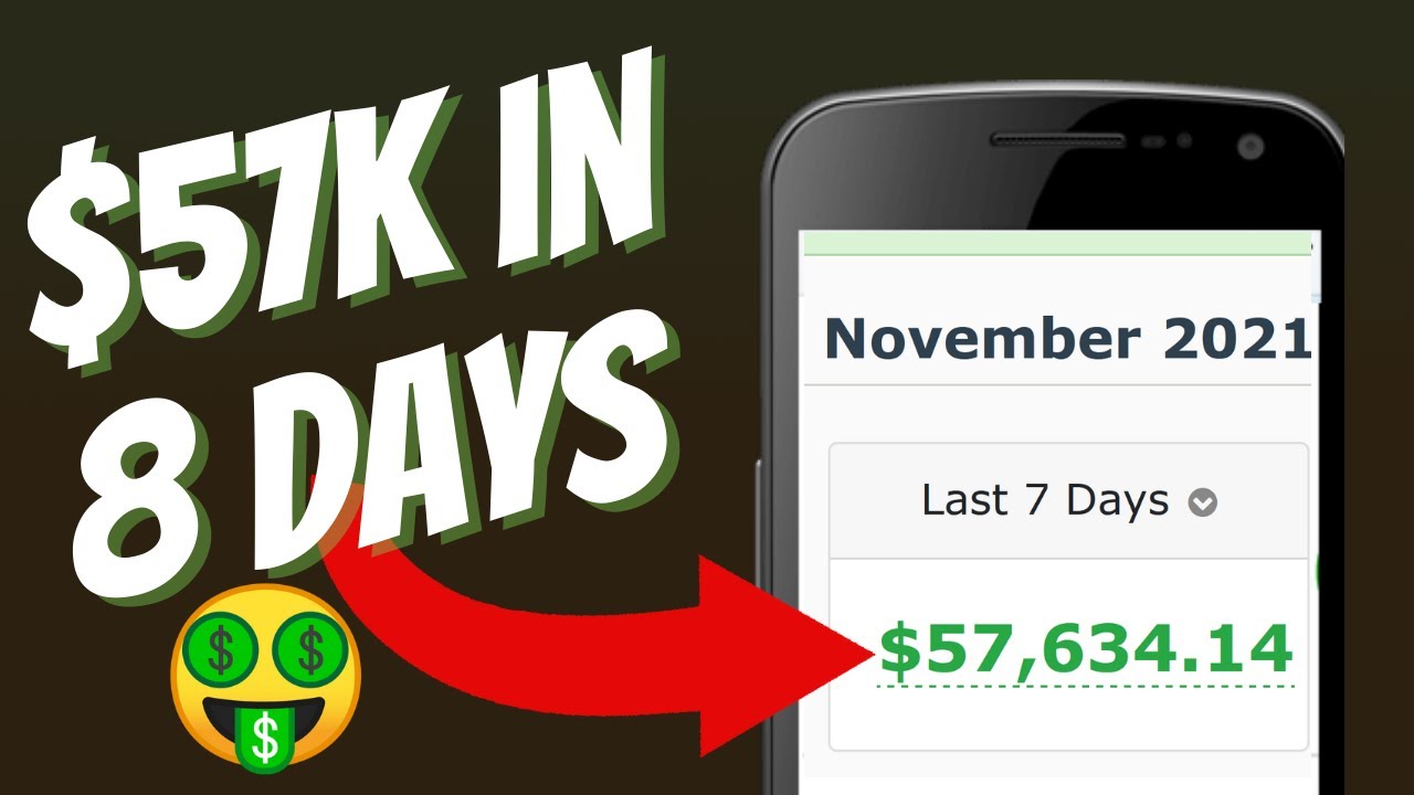 $57.6k In 8 Days (November 1-7 - 2021) ..With 1x "Resell Rights ...