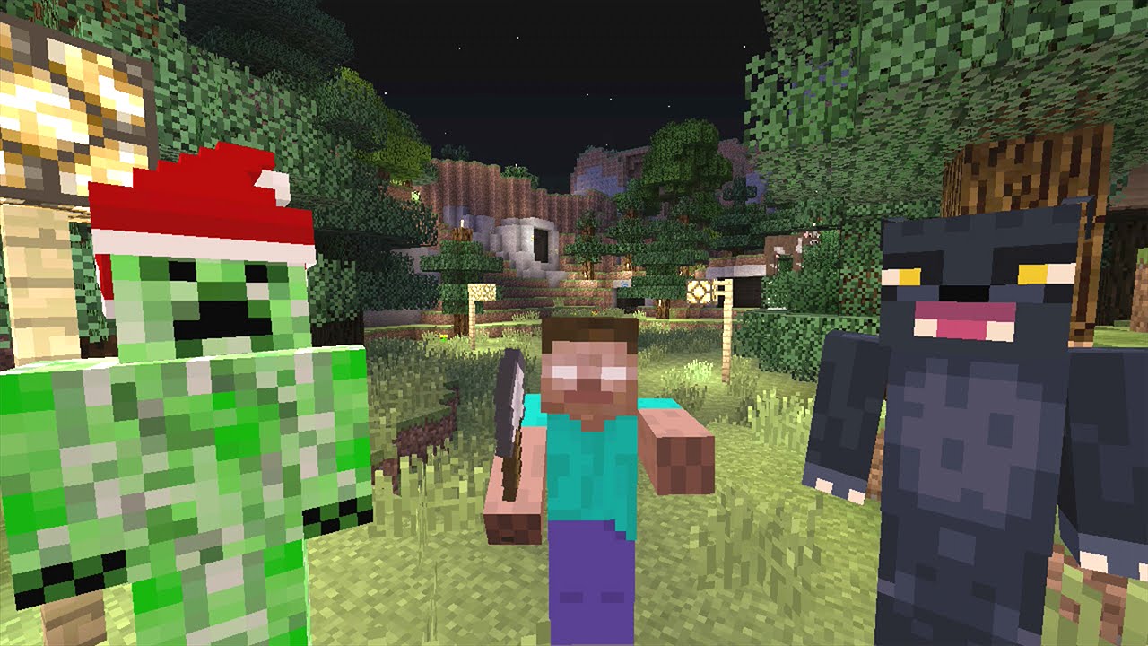 Minecraft Xbox - Herobrines Magical Spoon - Up The Mountain [2] - YouTube