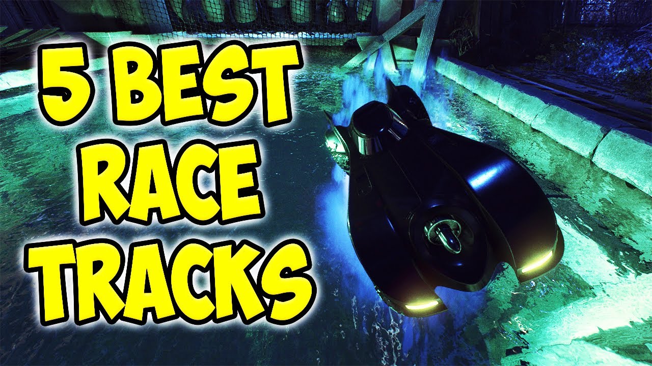 5 Best Race Tracks In Batman Arkham Knight - YouTube