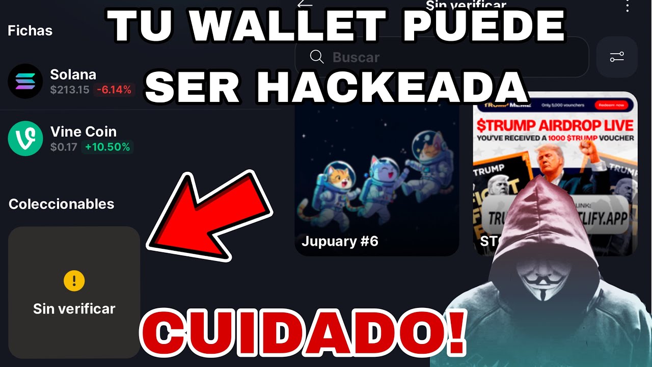 SI TE LLEGAN ESTOS TOKEN A TU WALLET TE ESTÁN HAKEANDO SOLFLARE 🚨QUE ...
