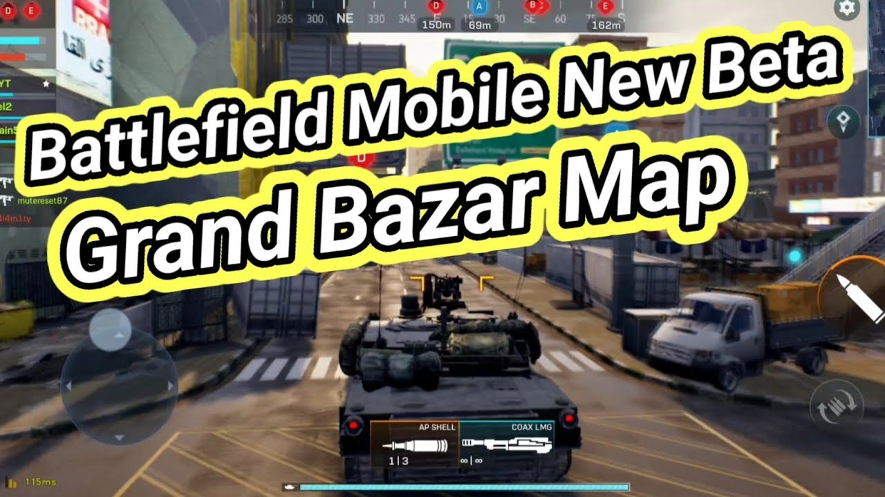 Battlefield Mobile New Beta Grand Bazar Map #battlefieldmobile # ...