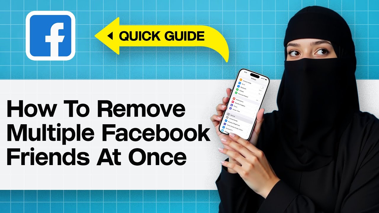 How To Remove Multiple Facebook Friends At Once | Delete Multiple ...