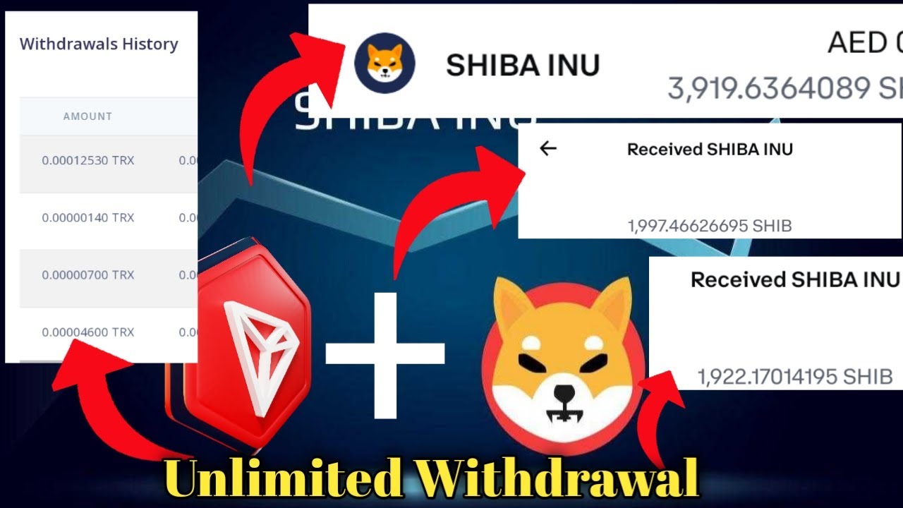 SHIBA INU - 230000000 And Trx Mining Website | Today Mining Website ...