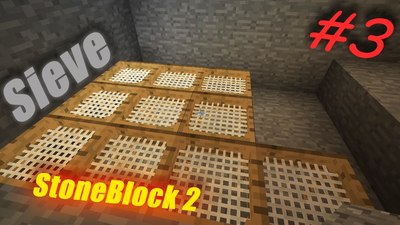 Minecraft MOD ita XL | StoneBlock 2 | Mining e Quest ( i SIEVE SONO una ...