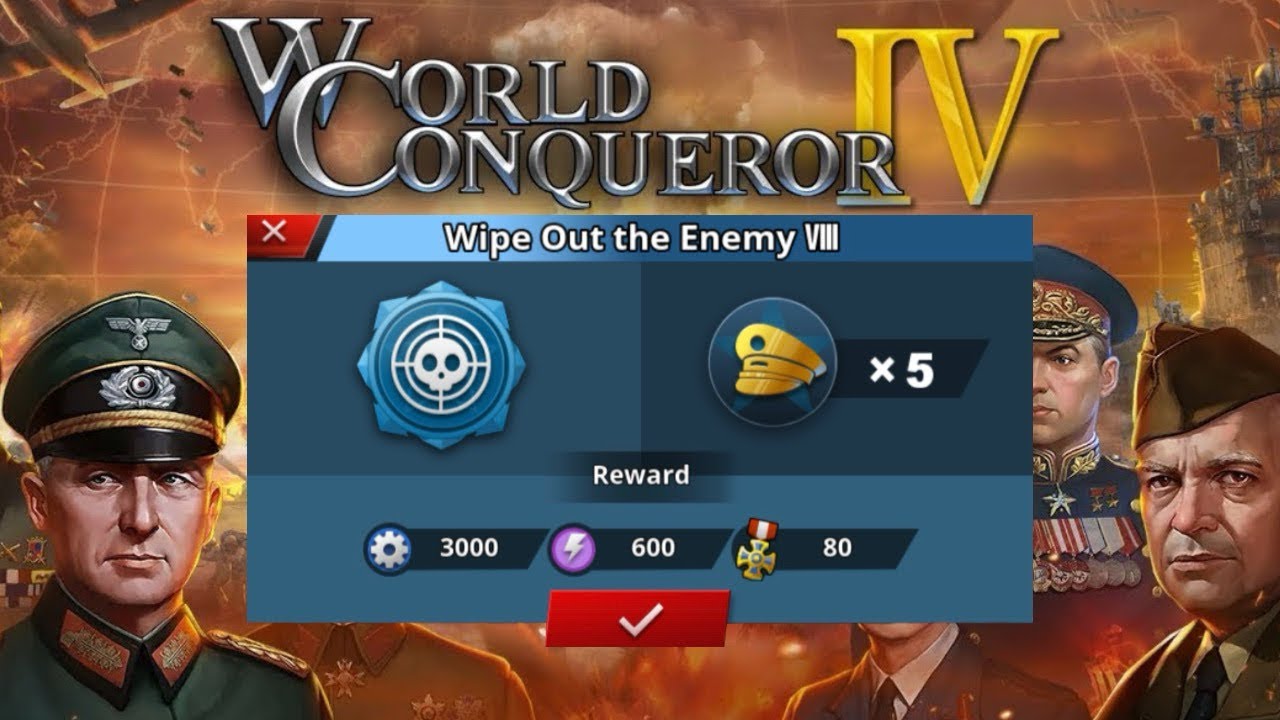 Wipe Out the Enemy Vlll (World Conqueror 4) - YouTube