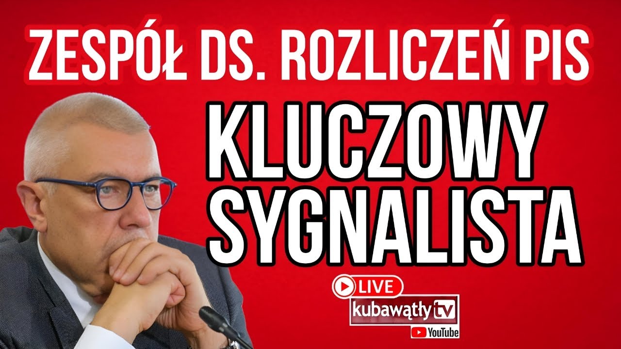 ZESPÓŁ DS. ROZLICZEŃ PIS - KLUCZOWY SYGNALISTA ARKADIUSZ CICHOCKI ...