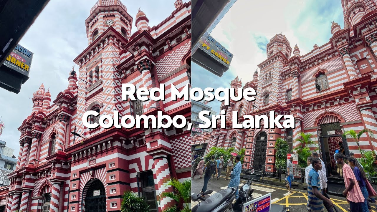 Red Mosque Colombo Sri Lanka | Rathu Palliya Colombo - YouTube