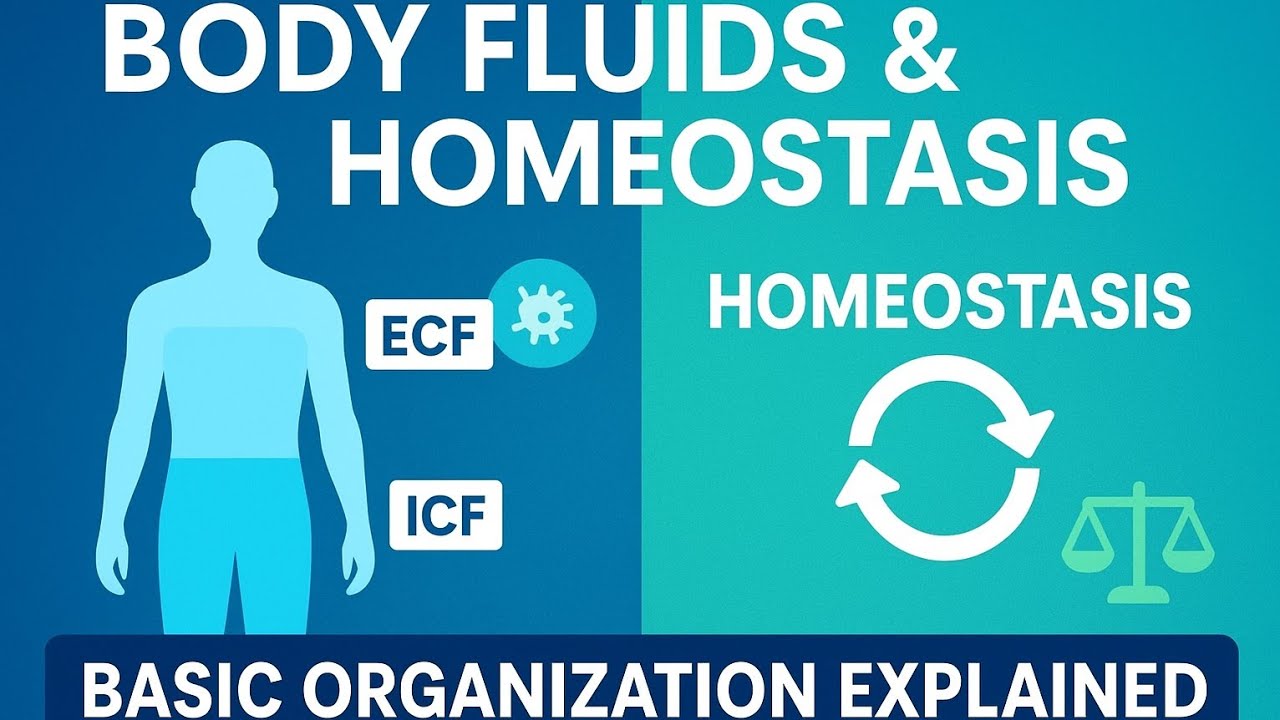 Basic organization of the body| Fluid compartments of the body ...