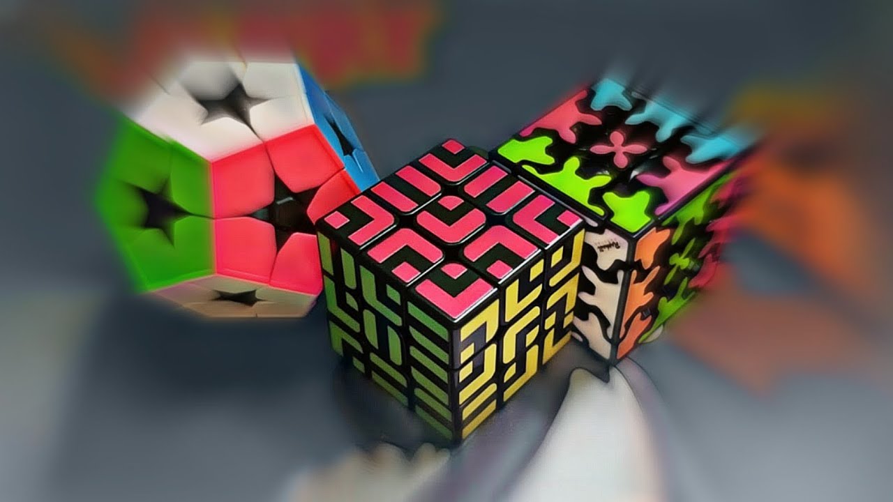 UNBOXING Rubik's KiloMinx | Gear Cube 3x3 | ZCube Maze | MD Ăn Bốc ...