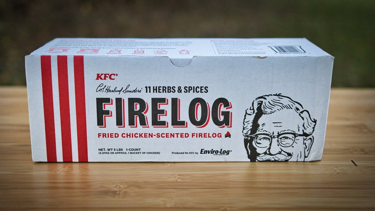 We Tried the KFC FIRE LOG So You Don't Have To - YouTube