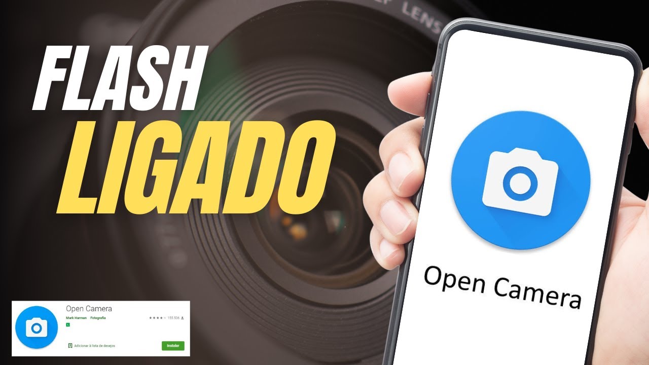 Como fazer uma gravação com a lanterna ligada no Open Camera - YouTube