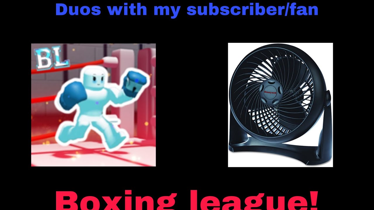 Duos with my fan/subscriber (Boxing league video) - YouTube