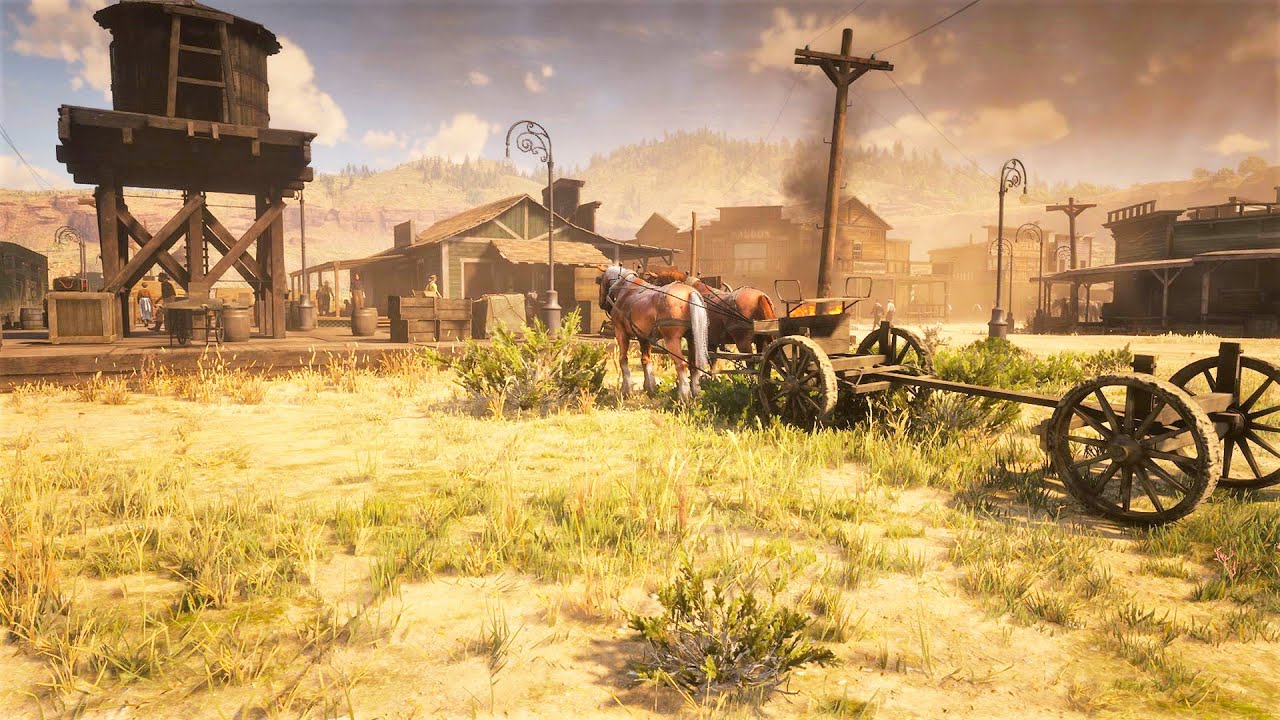 Some Folks say THE WHOLE TOWN is CURSED - Red Dead Redemption 2 - YouTube