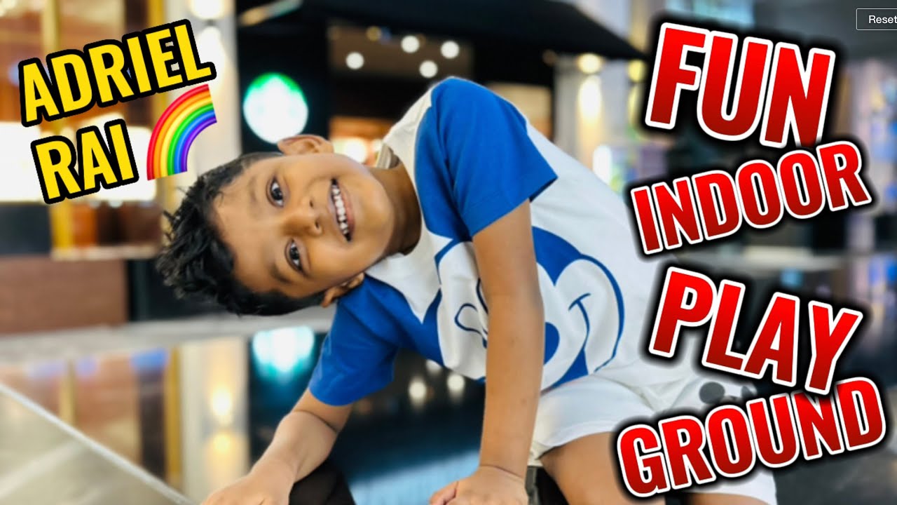 Adriel having fun at indoor playground || kids play zone - YouTube